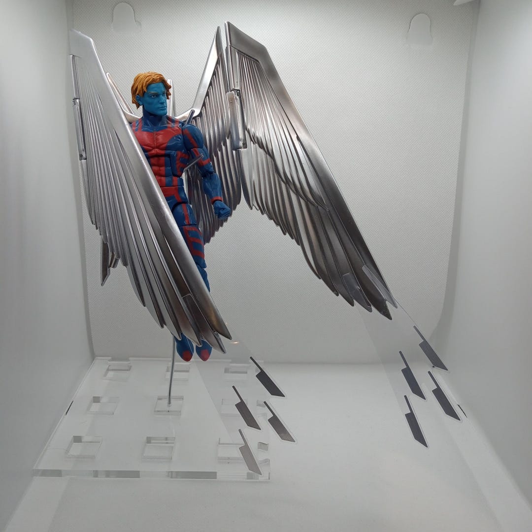 Action Figure Feather Blade Power Effect 1/12 Scale - Brushed Silver ...