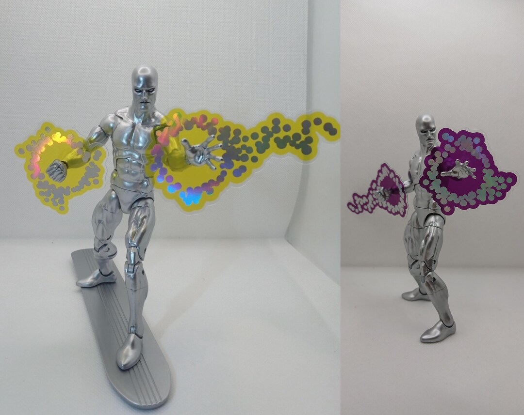 Action Figure Cosmic Blast Power Effects 1/12 Scale - Holographic ...