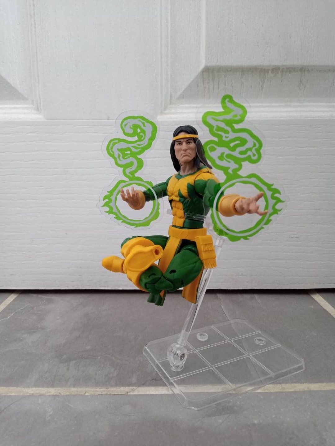 Action Figure Smoky Mystic Power Effects 1/12 Scale - White and ...