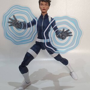 Action Figure Seismic Wave Energy Power Effects 1/12 Scale - White ...
