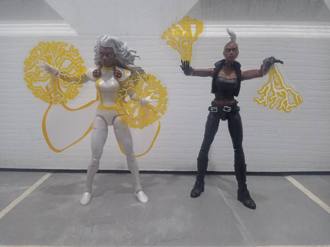 Action Figure Lightning Ball Power Effects 1/12 Scale White ...