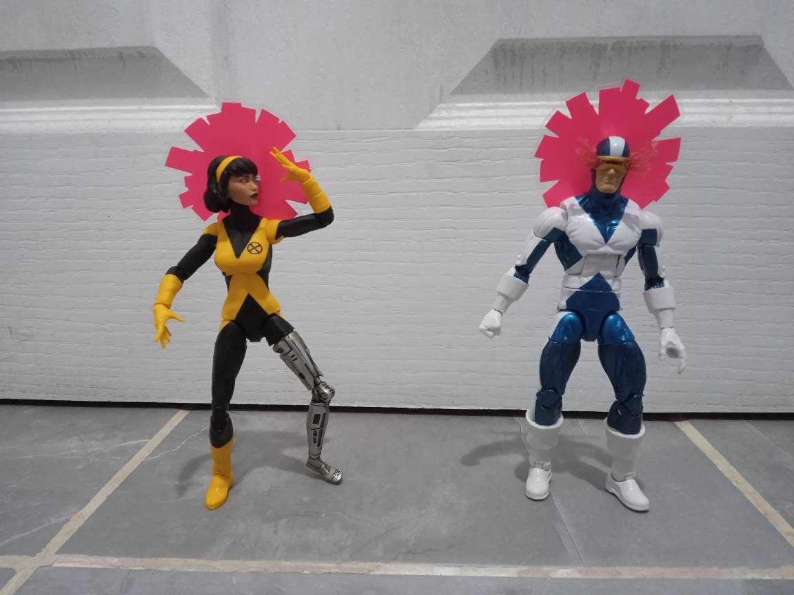 Action Figure Pink Possession Power Effects 1/12 Scale X2 - Etsy