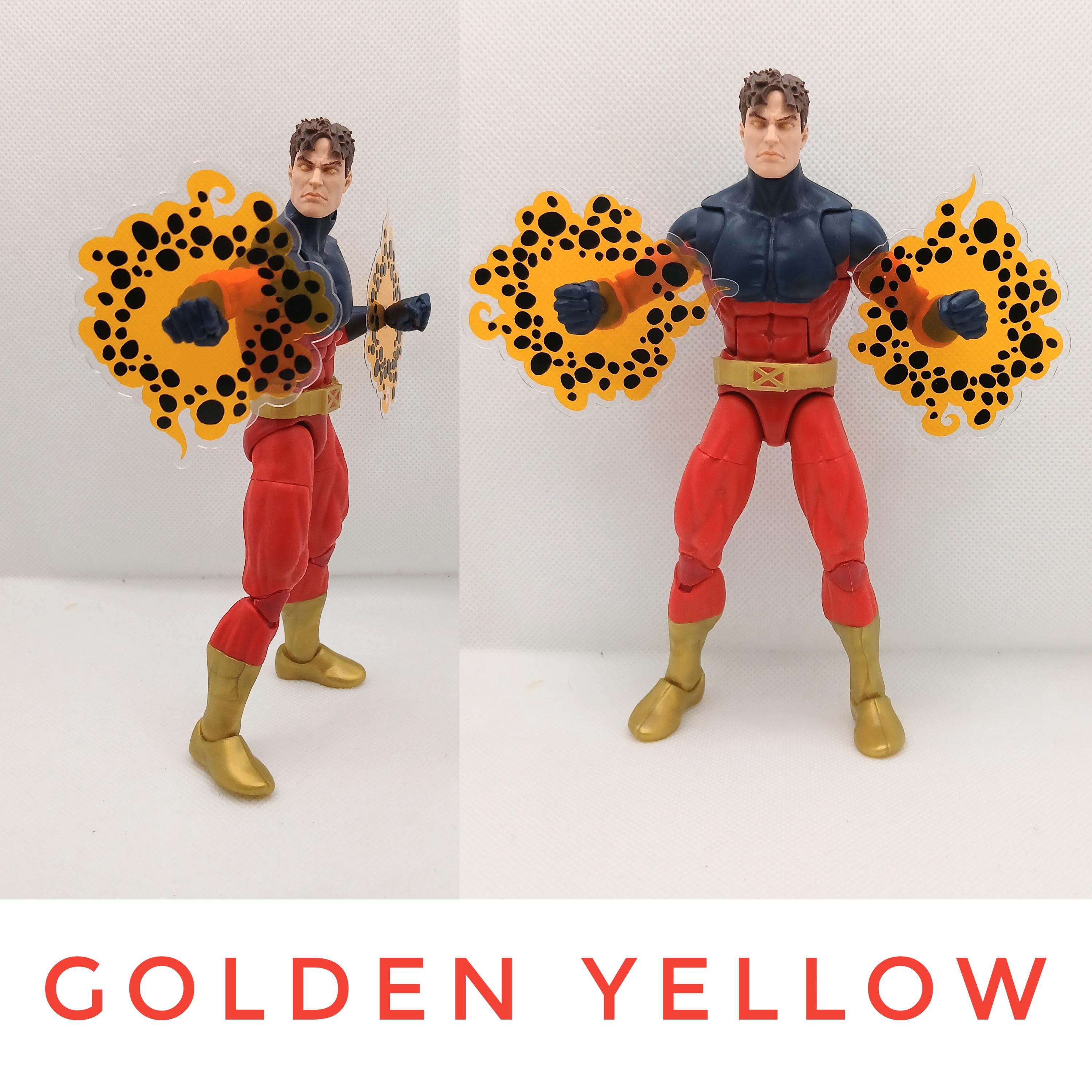 Action Figure Display Mystic Blast Power Effects 1/12 Scale - Black and ...