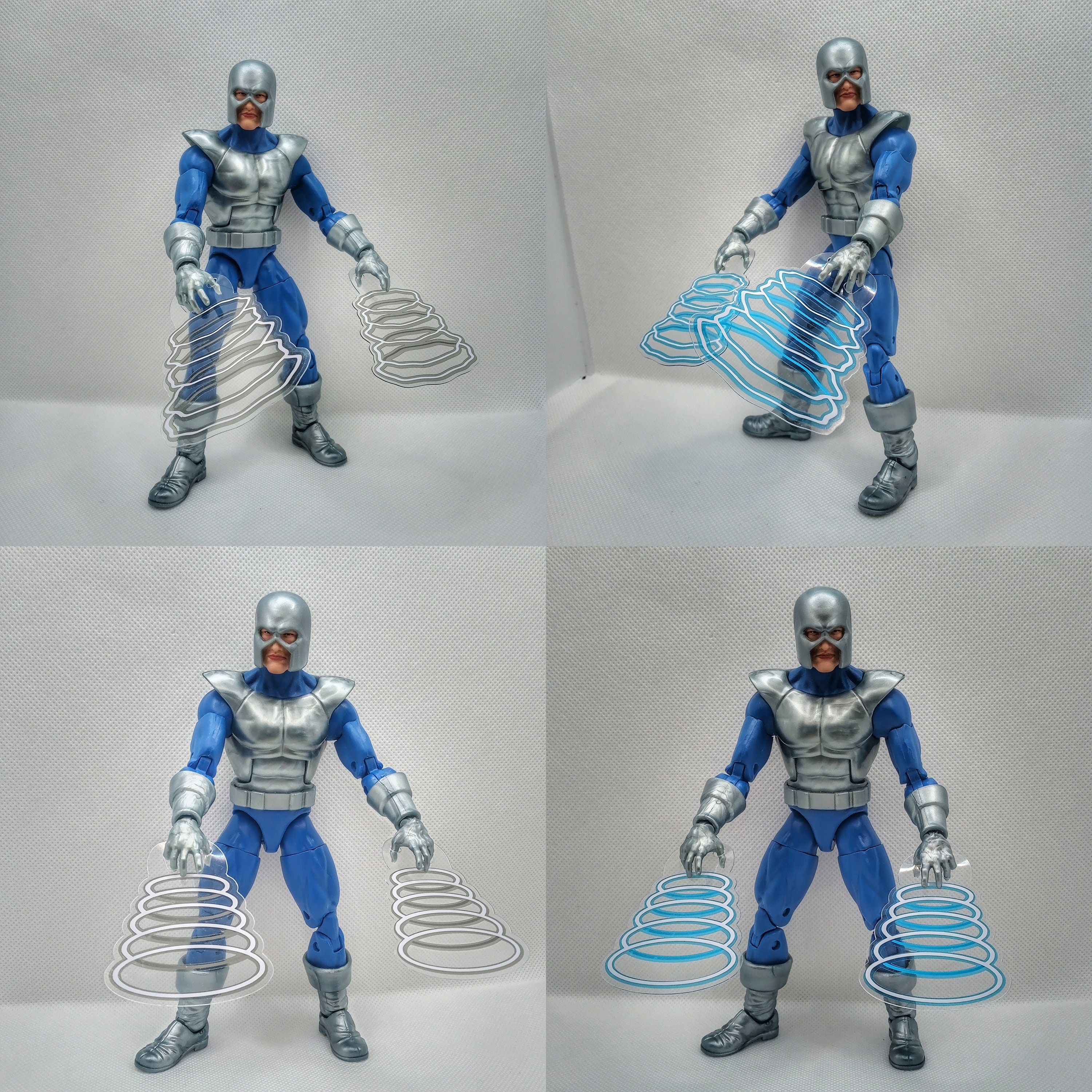 Action Figure Seismic Wave Beam Power Effects 1/12 Scale (mult. Colours ...