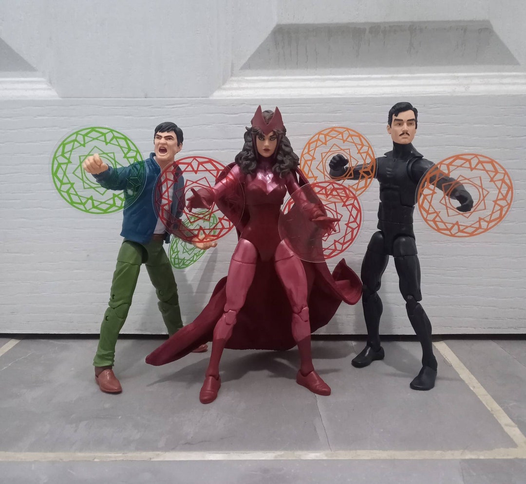 Action Figure Magic Circle Power Effects 1/12 Scale Various Transparent ...