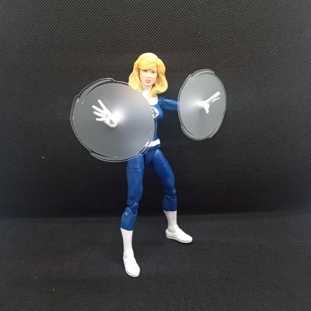 Action Figure Invisible Shield Power Effects 1/12 Scale - Frosted ...