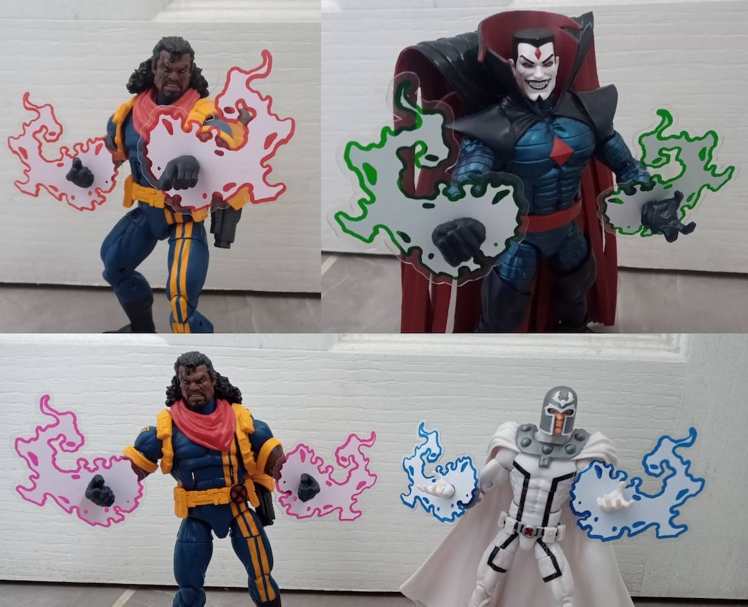 Action Figure Blast Energy Power Effects 1/12 Scale - White and ...