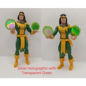 Action Figure Energy Orbs Power Effects 1/12 Scale - Multiple Colour ...