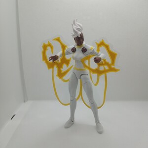 Action Figure Lightning Power Effects 1/12 Scale - White and ...