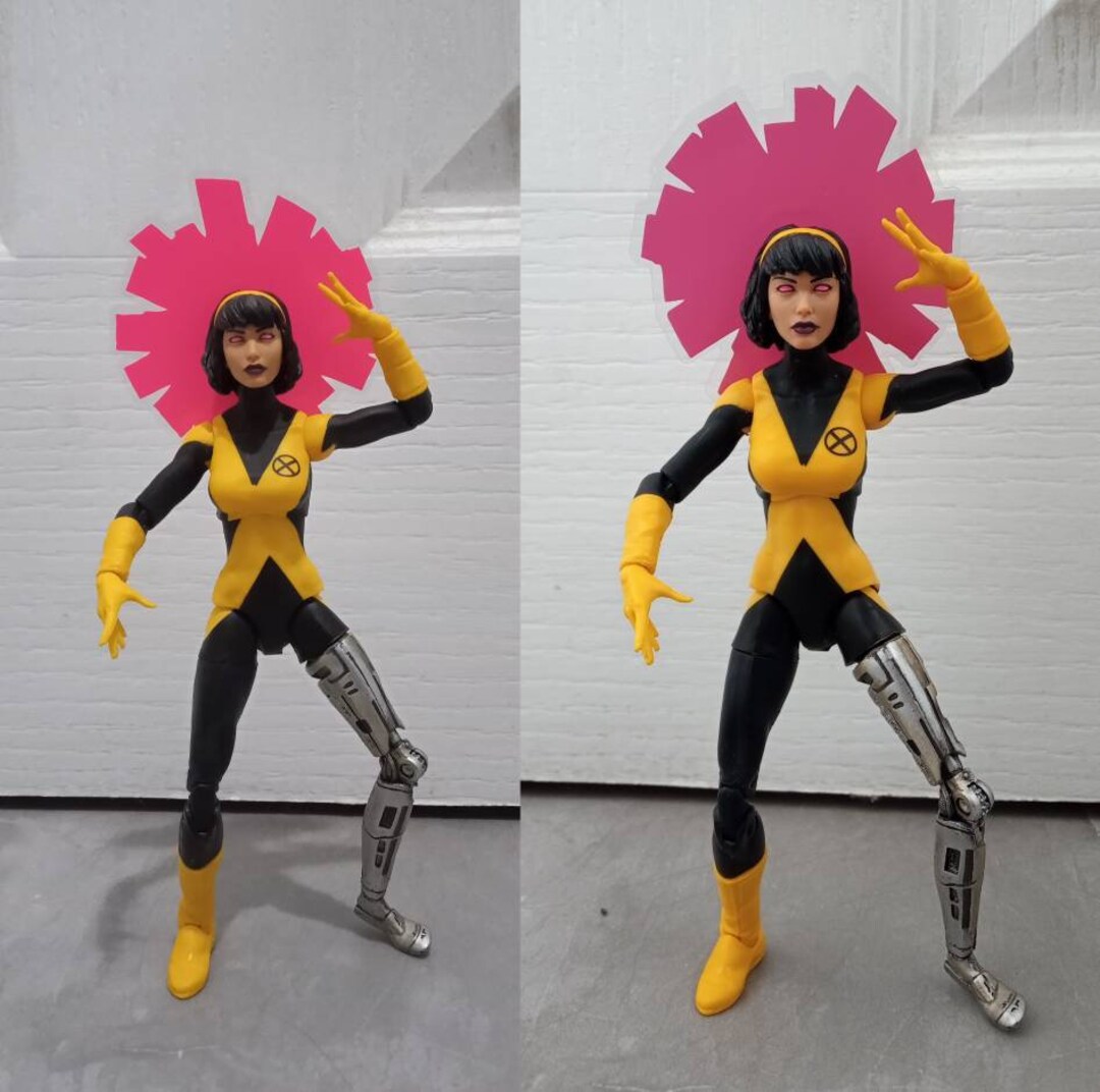 Action Figure Pink Possession Power Effects 1/12 Scale X2 - Etsy