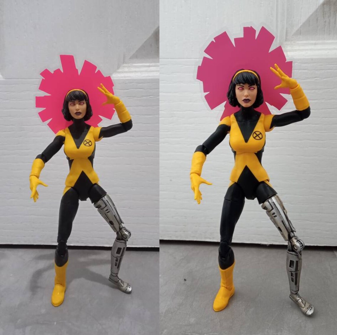 Action Figure Pink Possession Power Effects 1/12 Scale X2 - Etsy