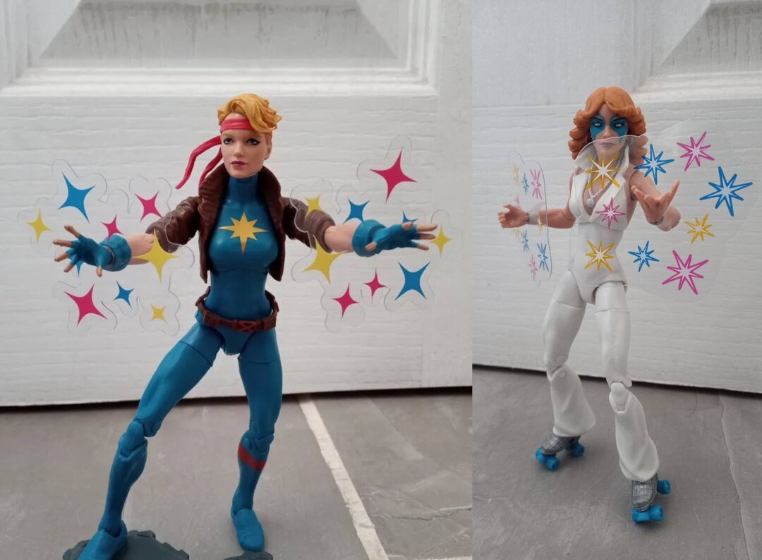 Action Figure Light Energy Power Effects 1/12 Scale - Pink, Yellow ...