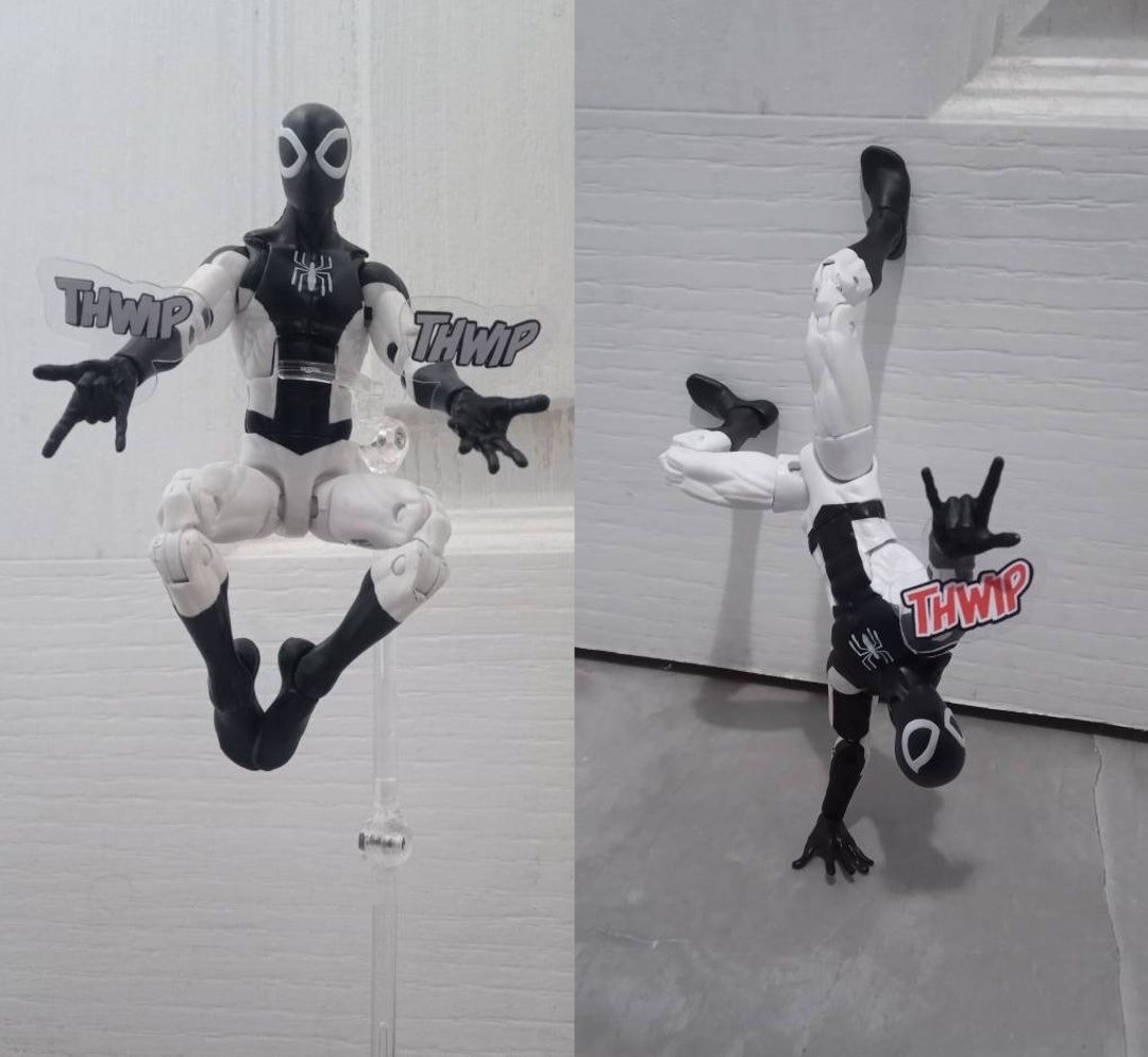 Action Figure Web-shooting Word Effects 1/12 Scale - X4 (2 Different ...