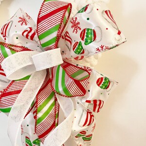 White Loop Yarn Wreath, White Christmas Wreath, Holiday Yarn Wreath - Etsy