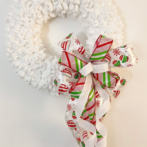 Loop Yarn Wreaths - Etsy