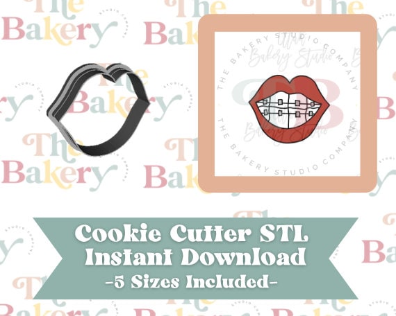 Smile with Teeth Cutter Smile with Teeth Cutter STL | Etsy