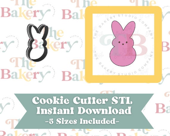 Cute Peep Cookie Cutter Cute Peep Cookie Cutter STL - Etsy