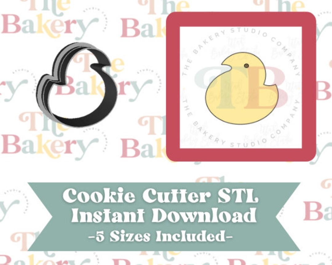 Peep Side View Cookie Cutter | Peep Side View Cookie Cutter STL ...