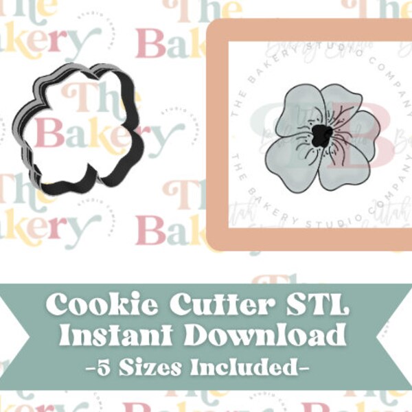 Flower Cookie Cutter - Etsy