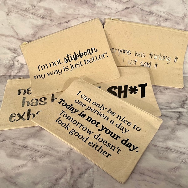 Quote Bag - Etsy