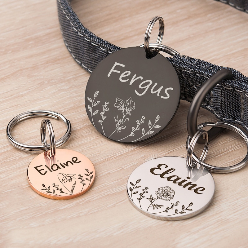 Round Dog Flower - Etsy