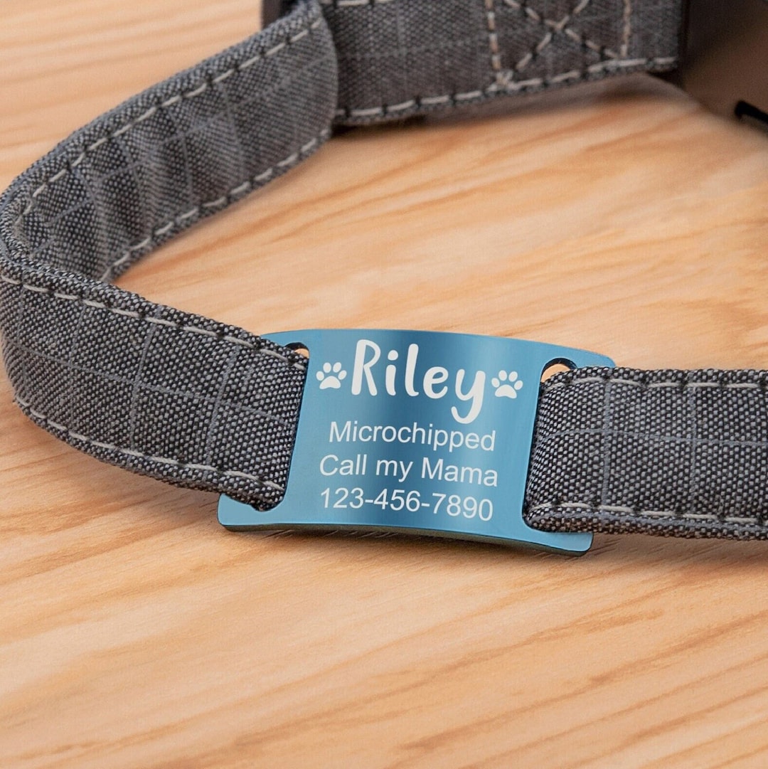 Dog Tag - Custom Dog Tags Silent - Dog Tags for Dogs Personalized ...