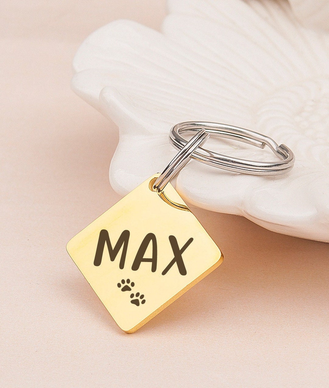 Custom Pet Tag - Dog Tag - Dog Tags for Dogs Personalized - Dog Name ...