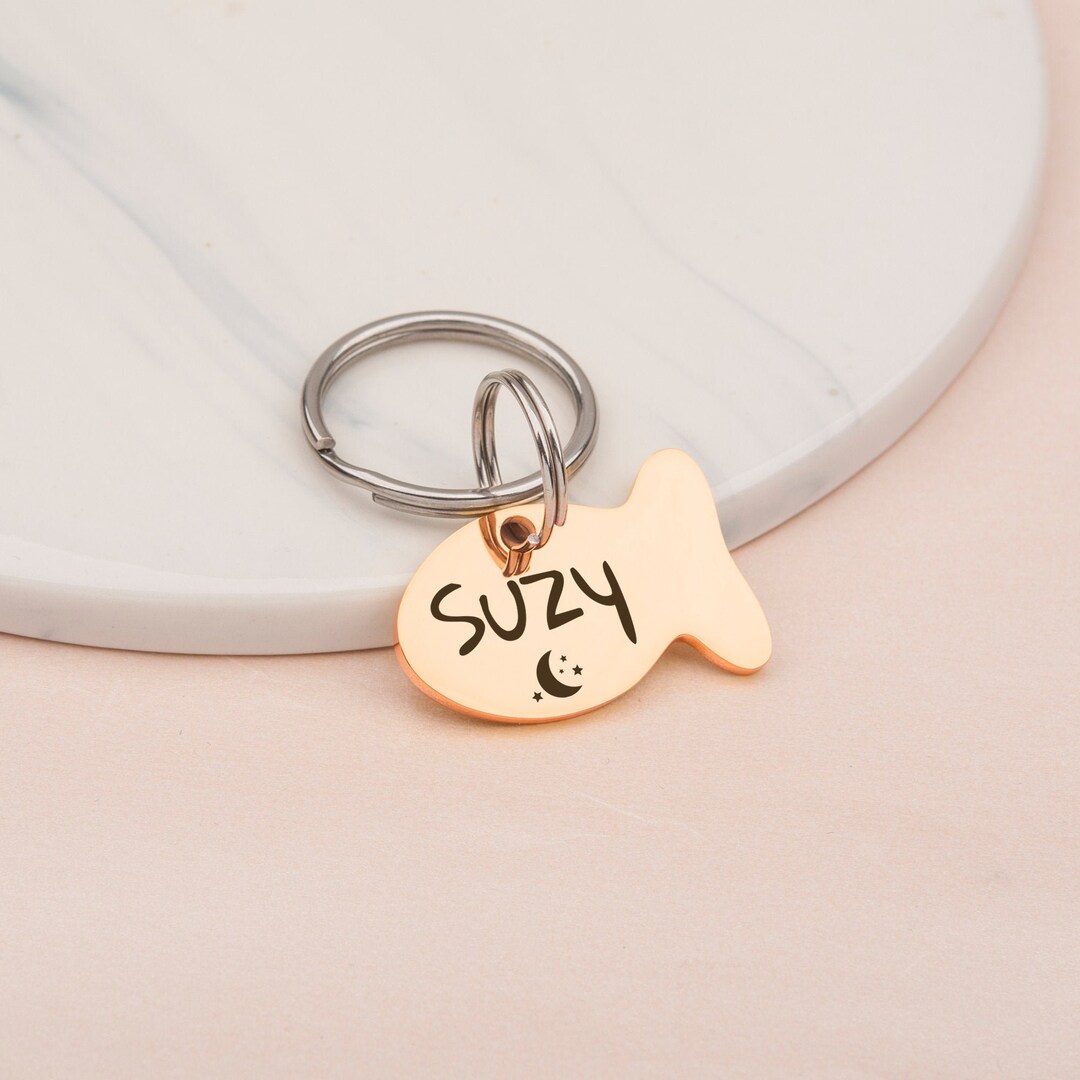 Cat Gifts Cat Tag Personalized Cat Id Tag Pet Tags Cat - Etsy Italia