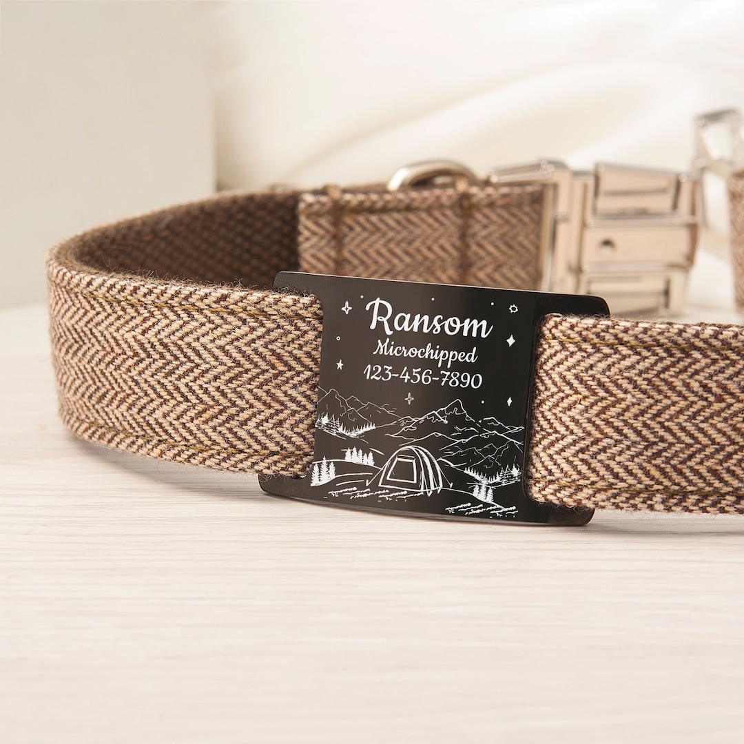 Dog Tag • Collar Tag • Pet ID Tag • Silent Pet Tag • Slide on Pet Tag ...