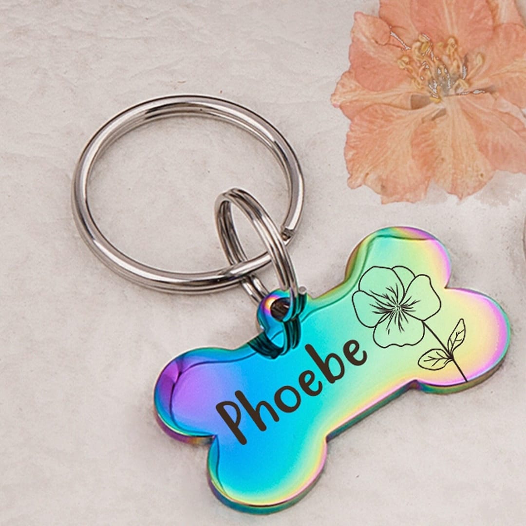 Dog Tags for Dogs Personalized - Custom Dog Tags - Dog Name Tag ...