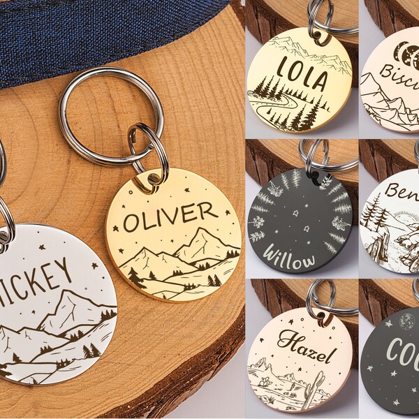 Unique Dog Tag - Etsy