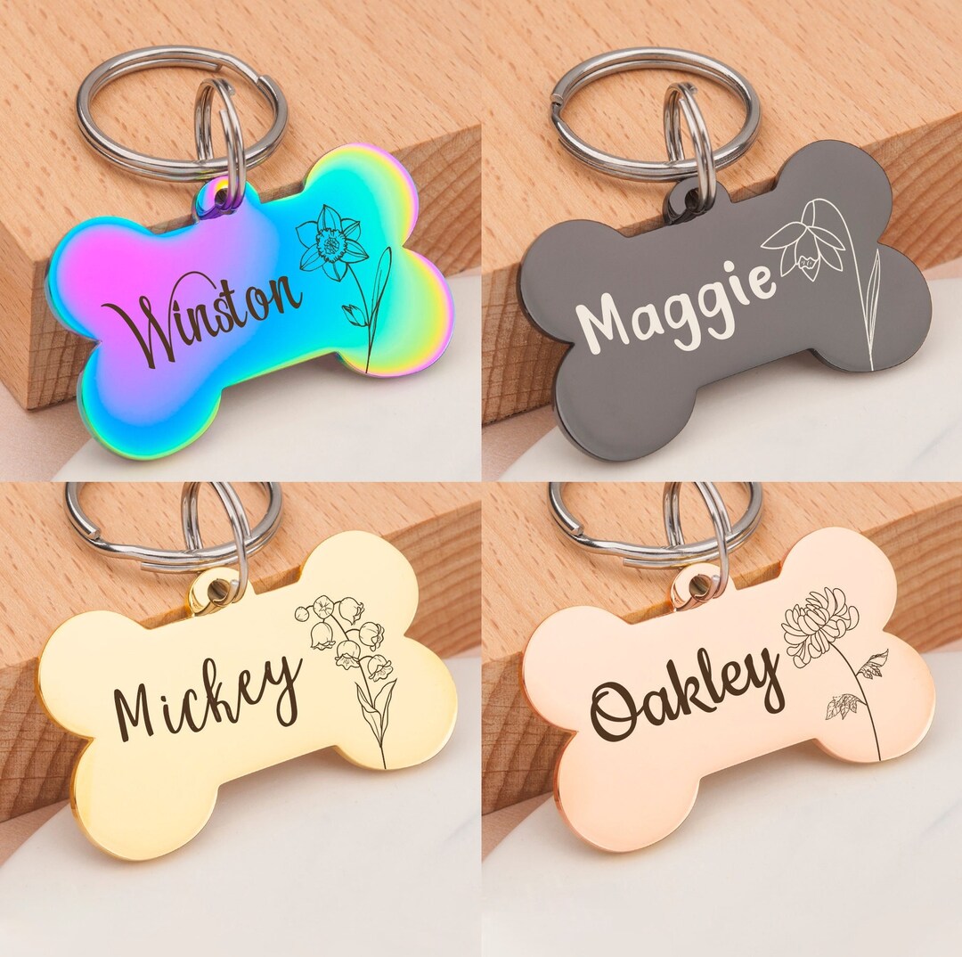Dog Tag - Custom Dog Tags - Dog Tags for Dogs Personalized - Pet Id Tag ...