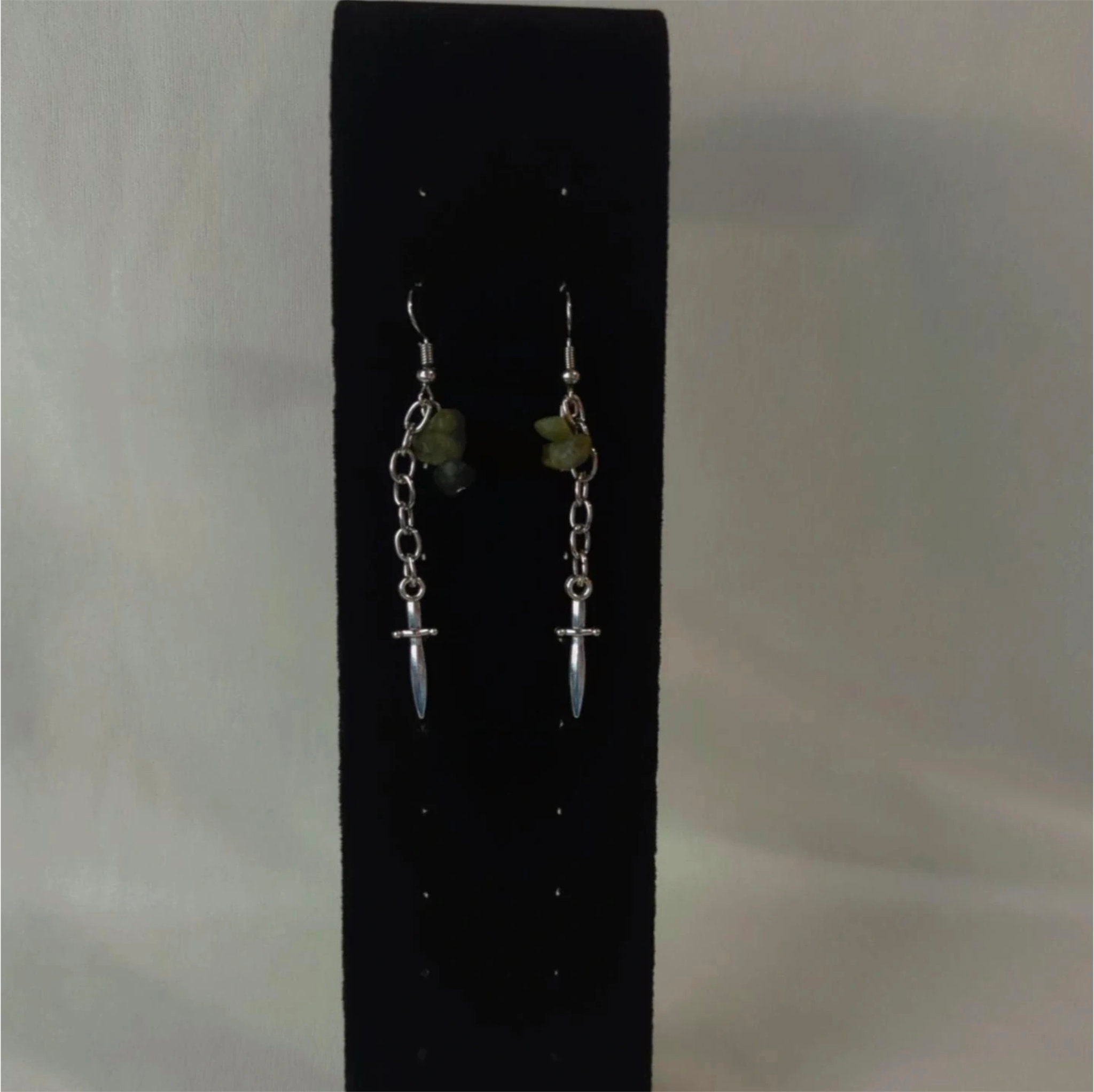 Peter Pan Collection Peter Pan Chain Dagger Earrings Fairytale Jewelry ...