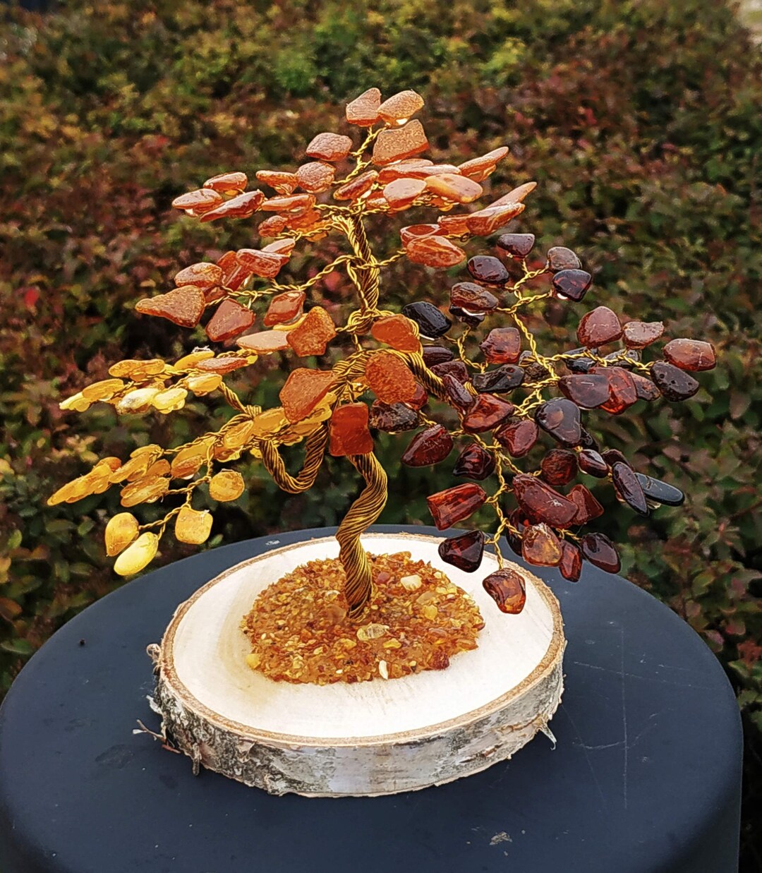 Amber Tree of Happiness Bonsai 13cm 135 Natural Baltic Amber Stones - Etsy