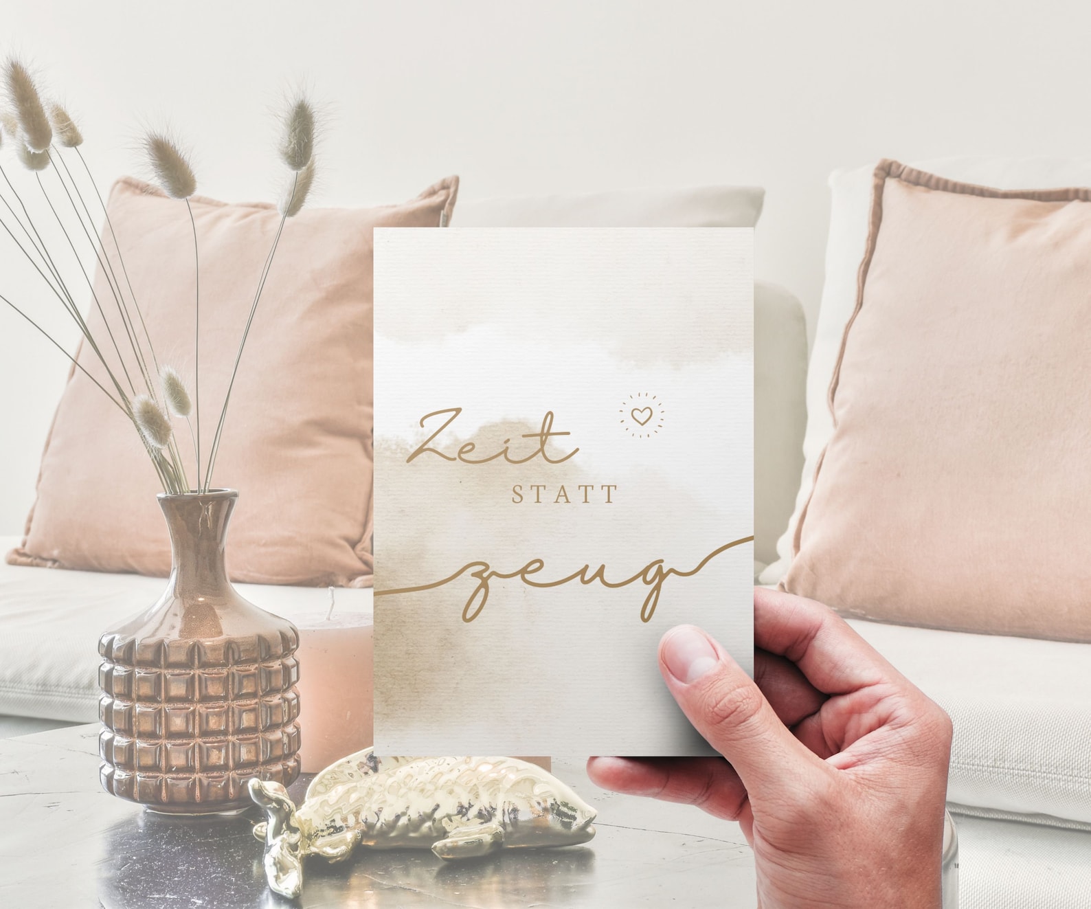 Zeit statt Zeug Gutschein PDF zum Ausdrucken sofort herunterladen ...