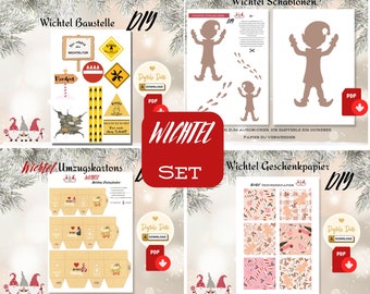 Dice Cube Printable Digital Download Paper Gift Box White Fun - Etsy