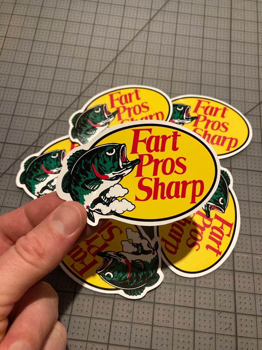 Fart Pros Sharp Sticker - Etsy