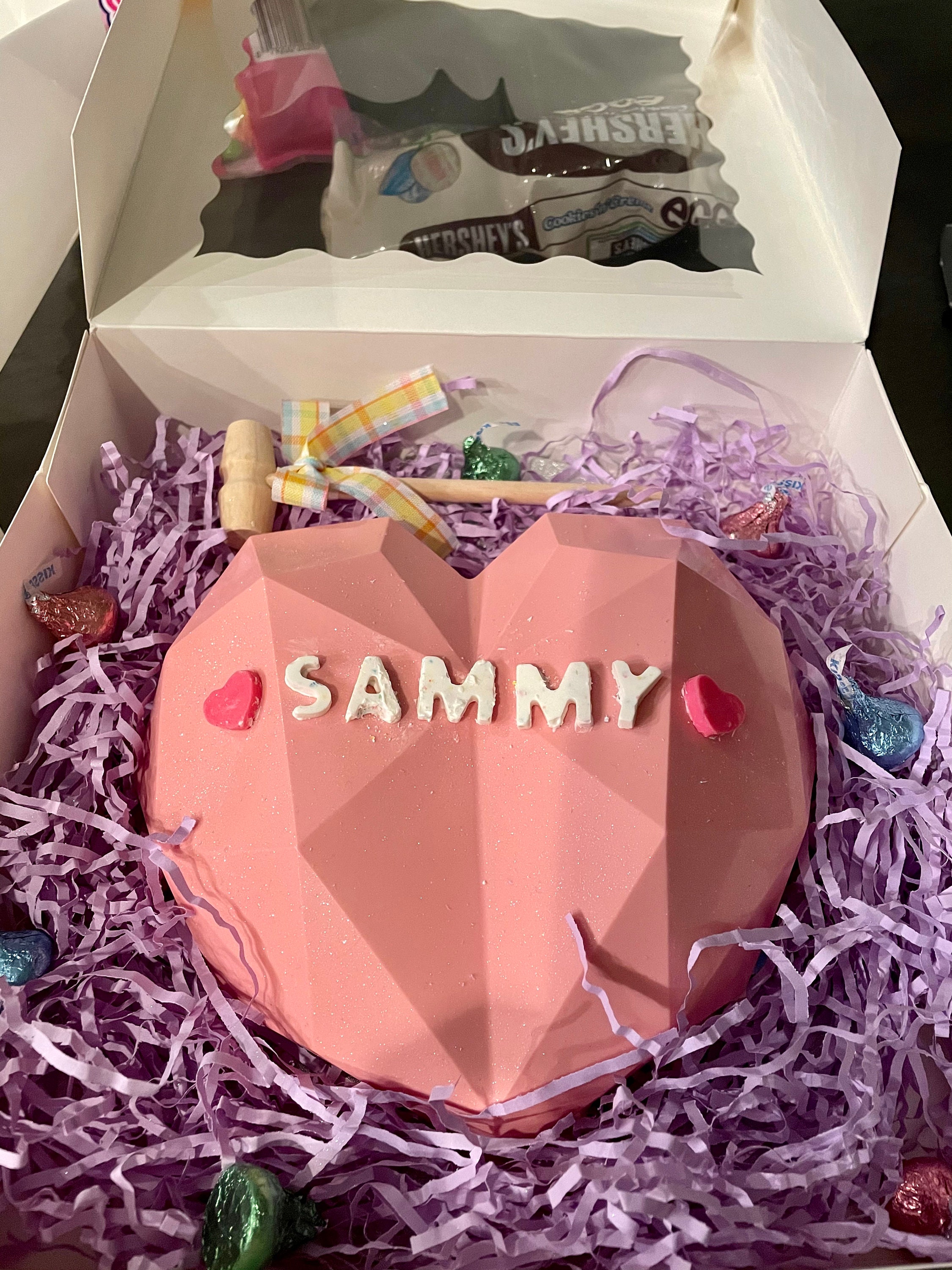 Valentine Chocolate Smash Heart | Etsy