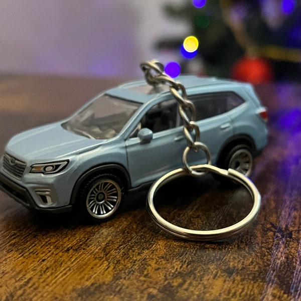 Subaru Forester Keychain - Etsy