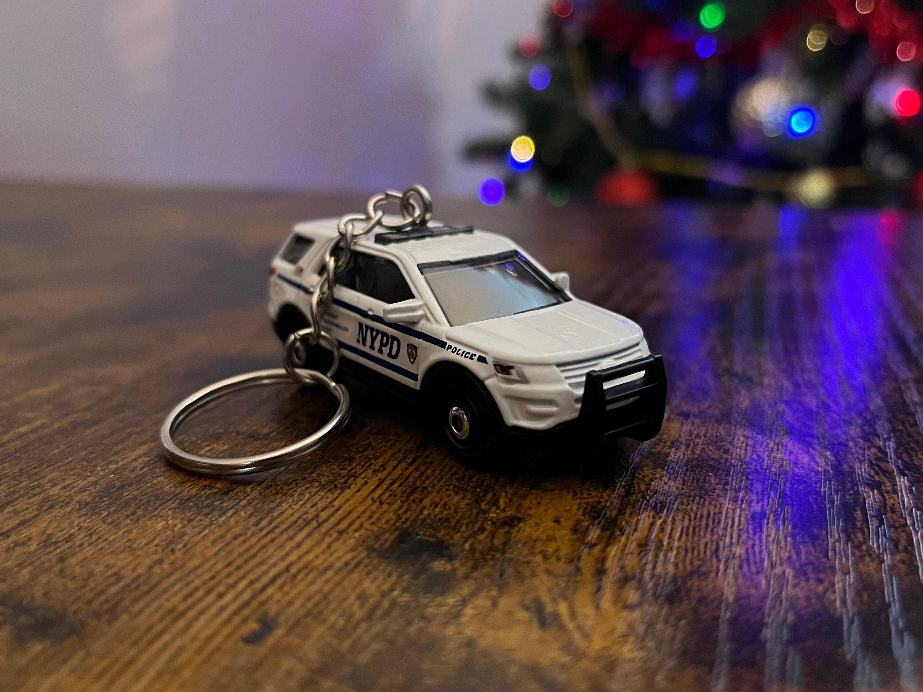 NYPD Explorer Keychain - Etsy