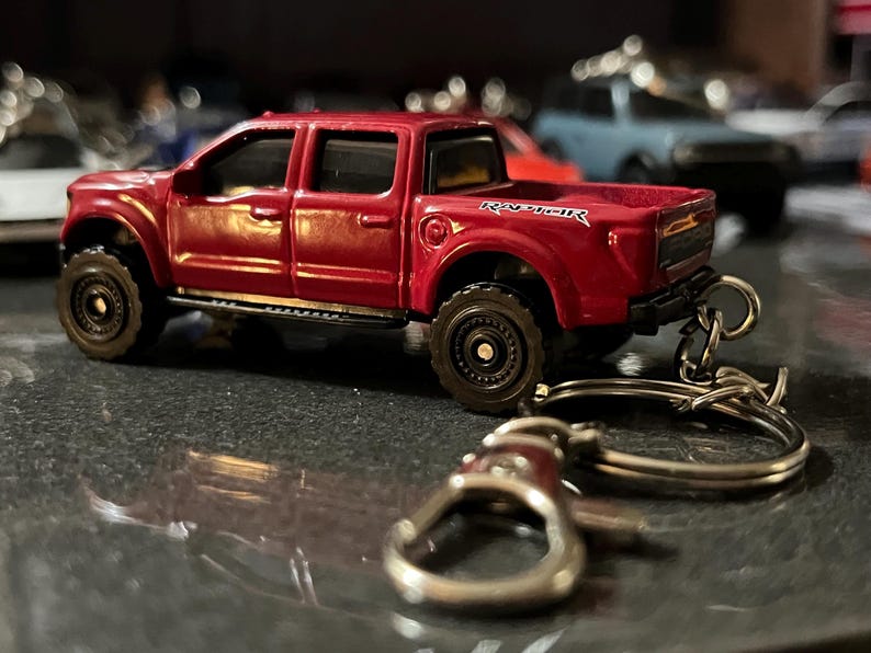 Ford F-150 Raptor Diecast Keychain - Etsy