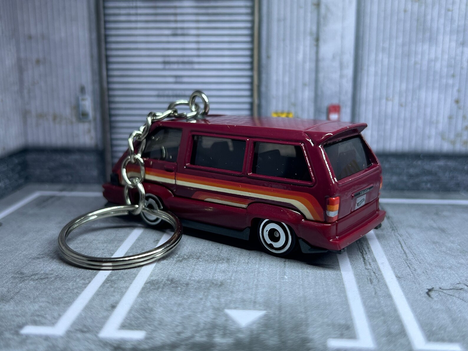 80s Toyota Van Keychain - Etsy