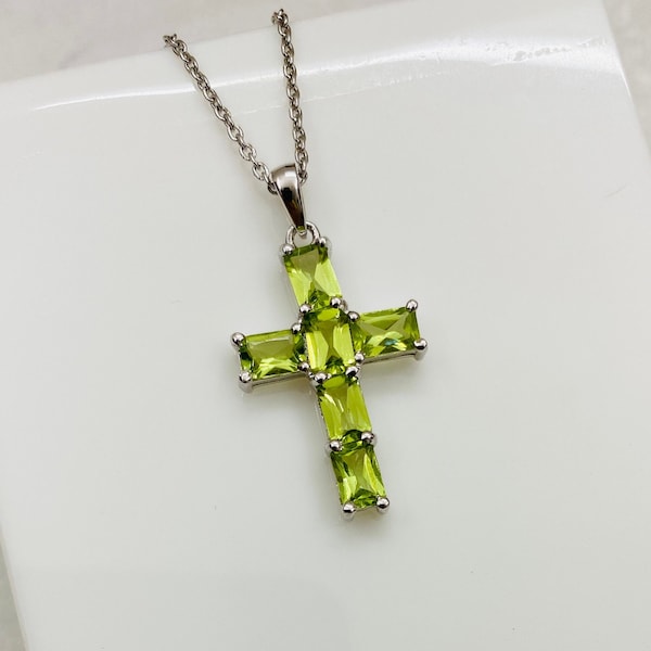 Gemstone Cross - Etsy