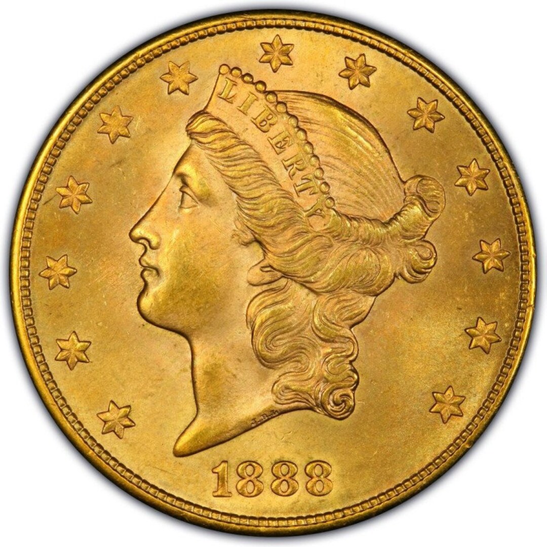 1888 Twenty Dollar Gold Coin Copy - Etsy