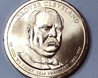 Grover Cleveland 3 Coin Dollar Set First Day of Issue Proof and ...