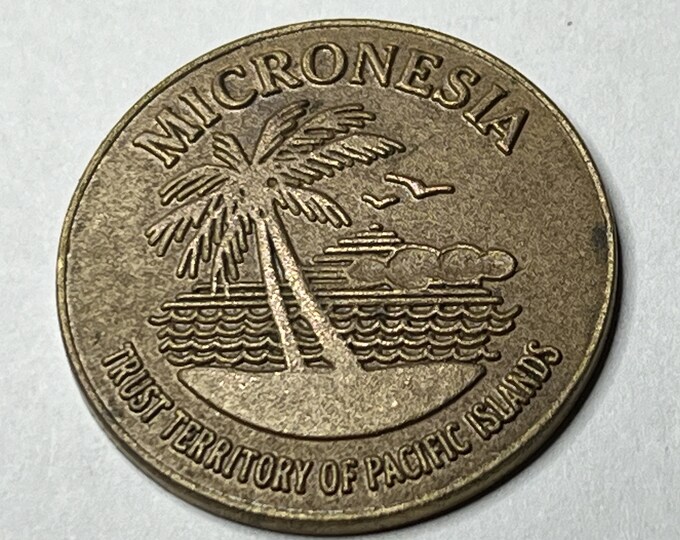 MICRONESIA Statehood Commemorative Token - Etsy