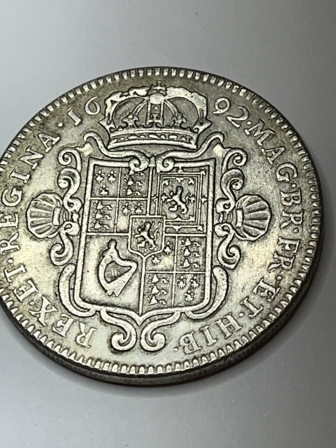 1692 CROWN Coin King Charles II COPY - Etsy