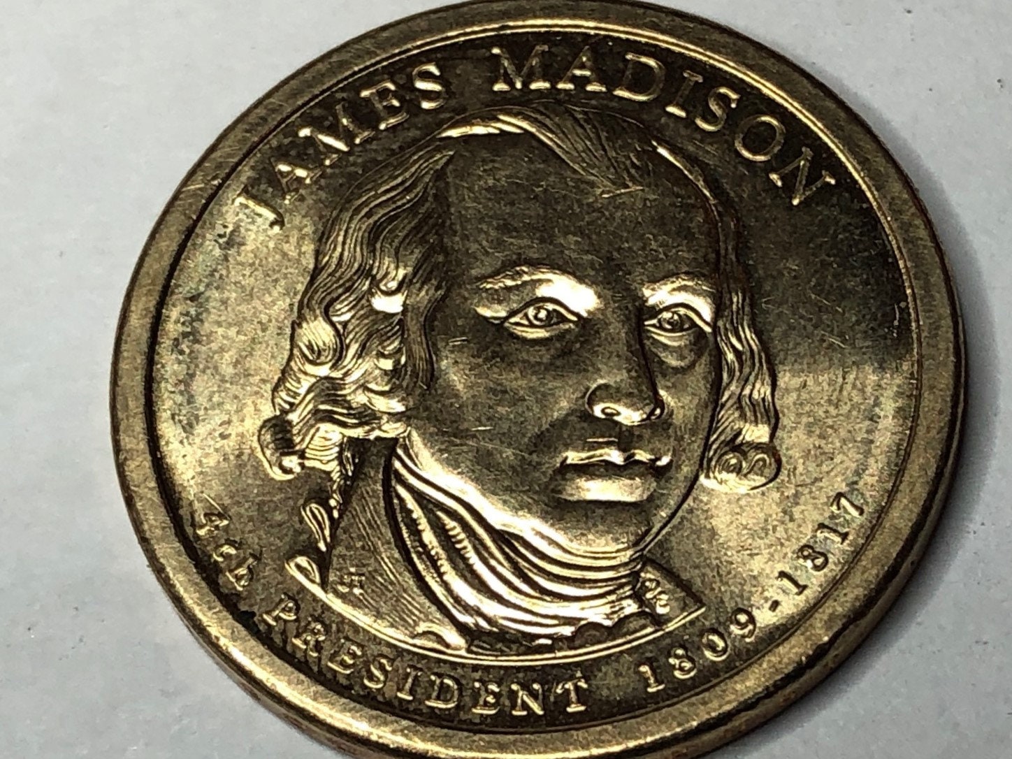 2007 James Madison Presidential Dollar US Mint Coin - Etsy