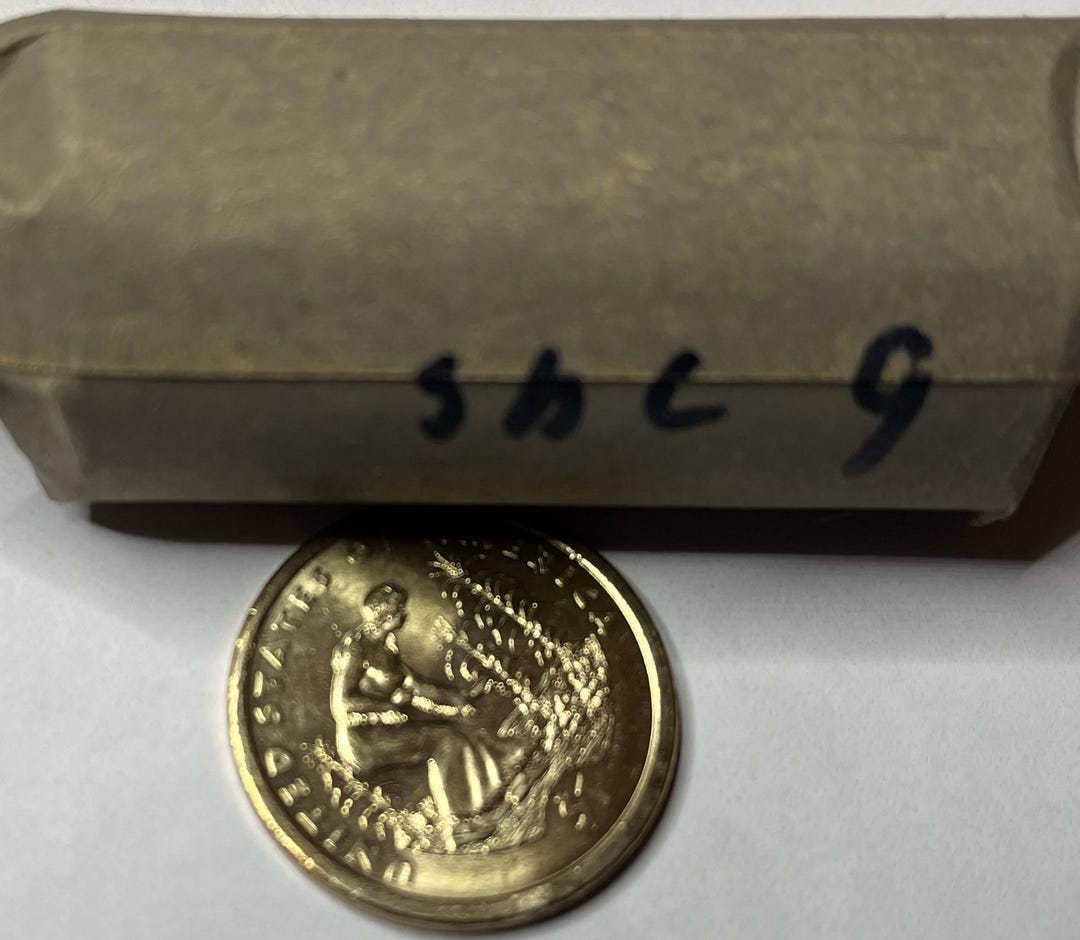 2009 Sacagawea Golden Dollars Native American Roll - Etsy