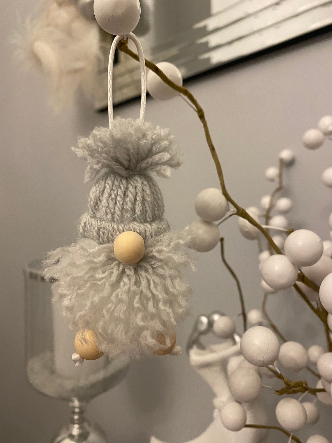 Set of 3 Christmas Gonk Tree Decorations, Gift Idea. Set of 3, Stocking ...